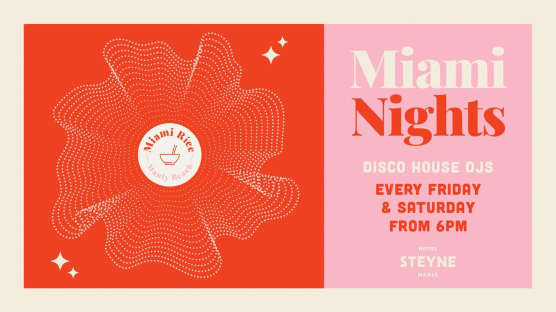Friday Miami Nights - Disco House DJs - Northern Beaches Mums