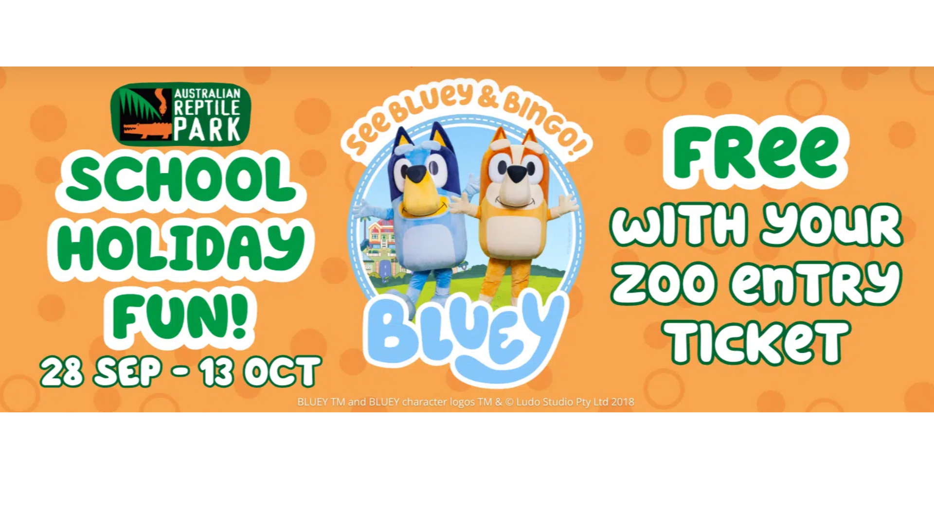 SEE THE BLUEY LIVE INTERACTIVE EXPERIENCE AT THE AUSTRALIAN REPTILE ...