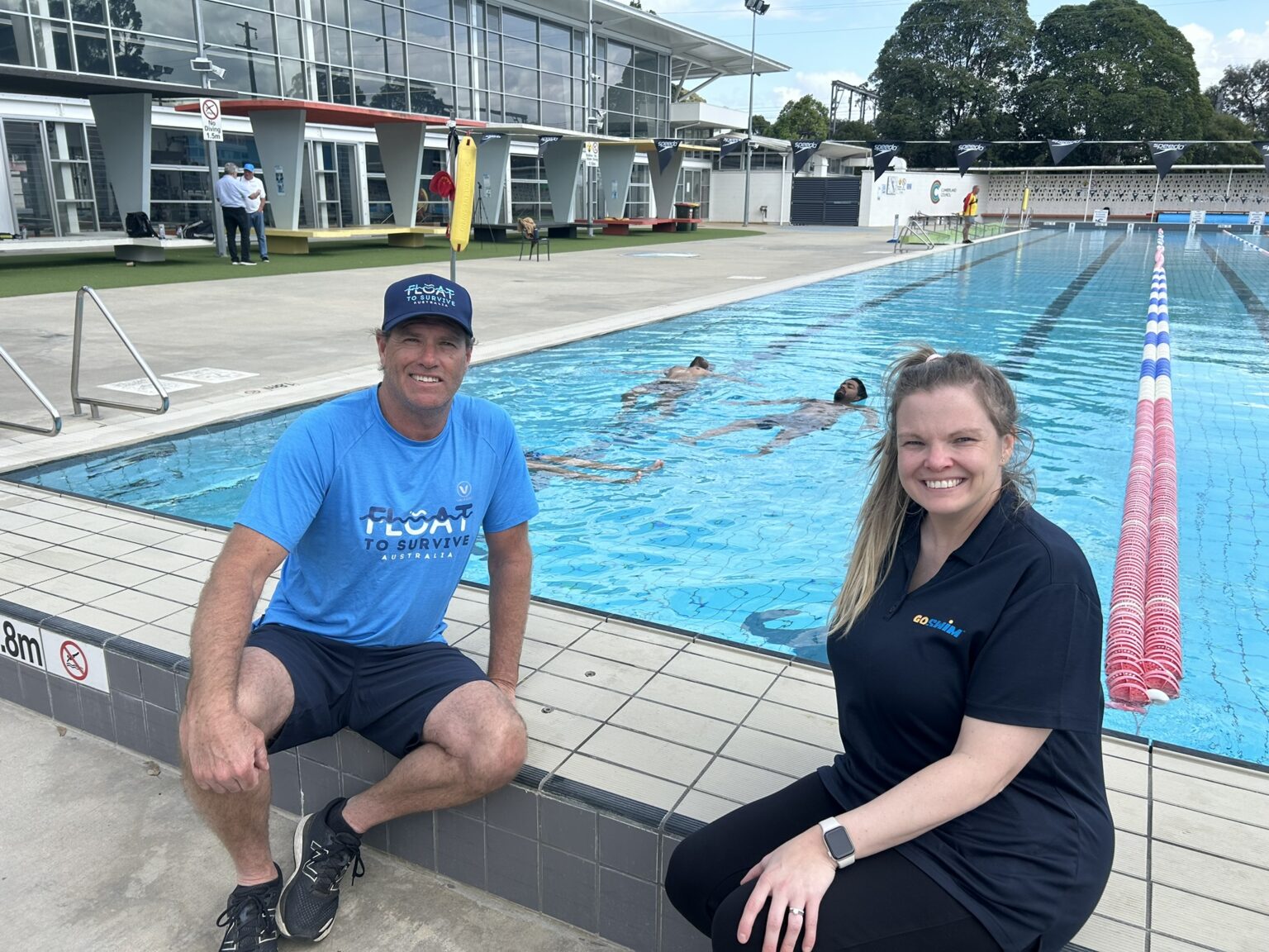 Bruce ‘Hoppo’ Hopkins from Bondi Rescue dives in with GOswim - Northern ...